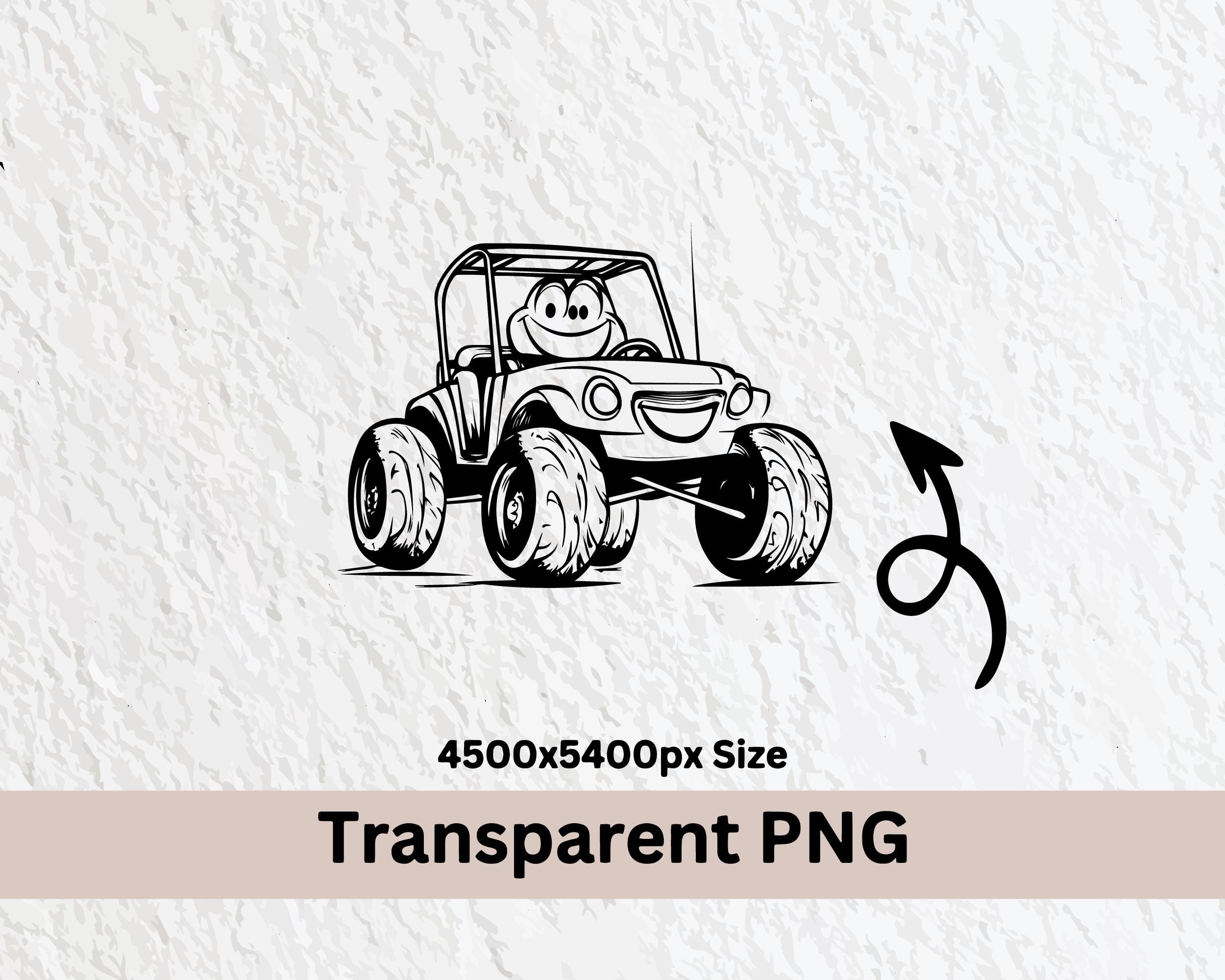 Dune Buggy SVG Bundle: Silhouette, Clipart, Vector (digital Download ...