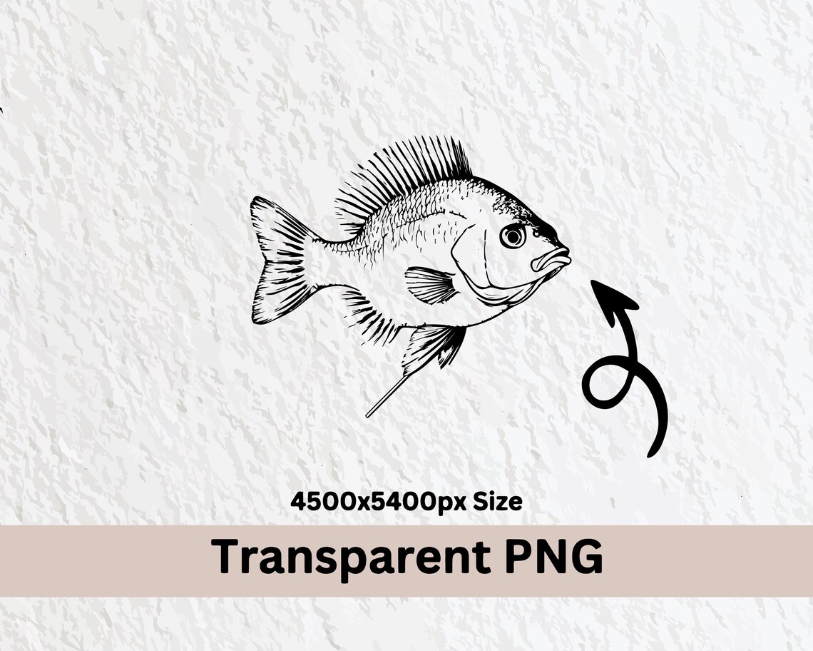 Bluegill Svg Bundle, Bluegill Silhouette, Bluegill Clipart Png ...