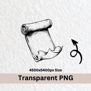 Parchment Svg Bundle, Parchment Silhouette, Parchment Clipart Png ...