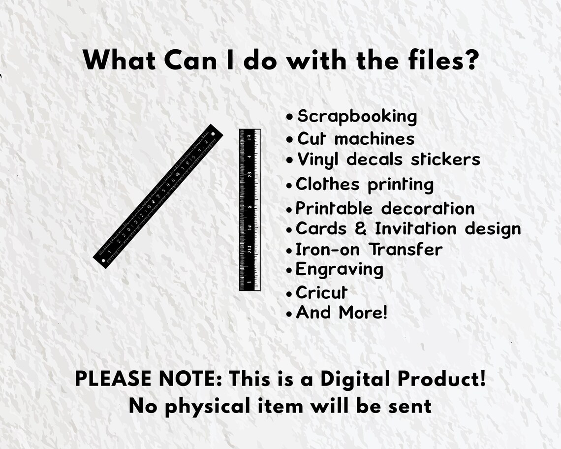 Ruler Svg Bundle, Ruler Silhouette, Ruler Clipart Png, Ruler Outline ...