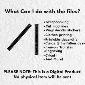 Ruler Svg Bundle, Ruler Silhouette, Ruler Clipart Png, Ruler Outline ...