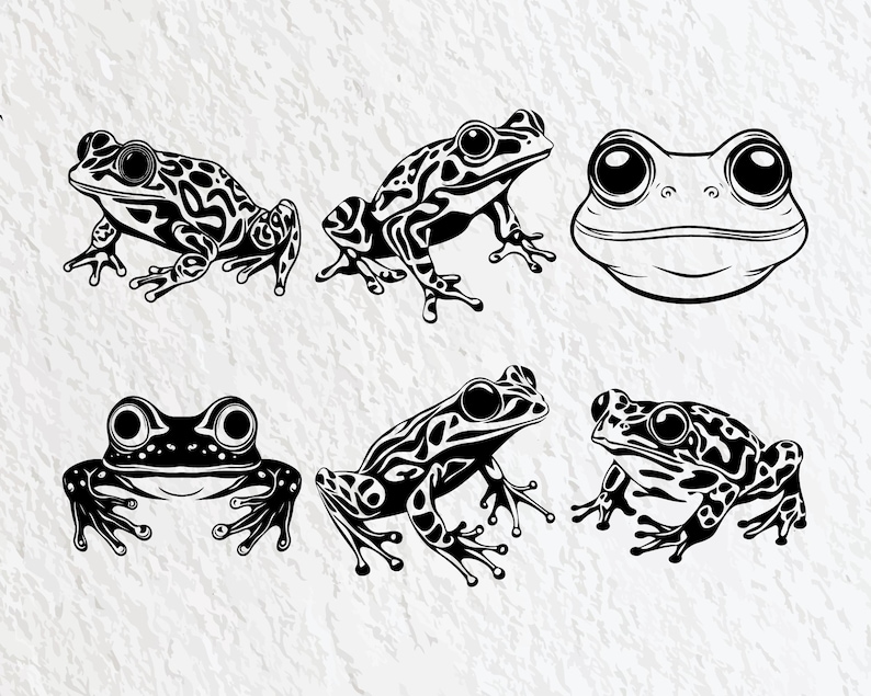 Pacman Frog Svg Bundle, Pacman Frog Silhouette, Pacman Frog Clipart Png ...