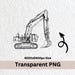 Excavator Truck SVG Bundle: Construction Clipart (PNG, Vector) - Etsy