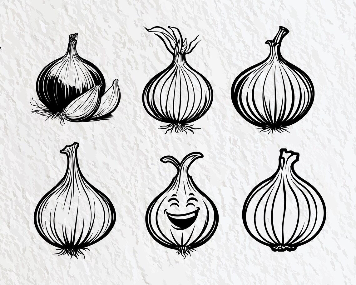 Onion SVG Bundle: Funny Clipart, Decal, and Cut File - Etsy