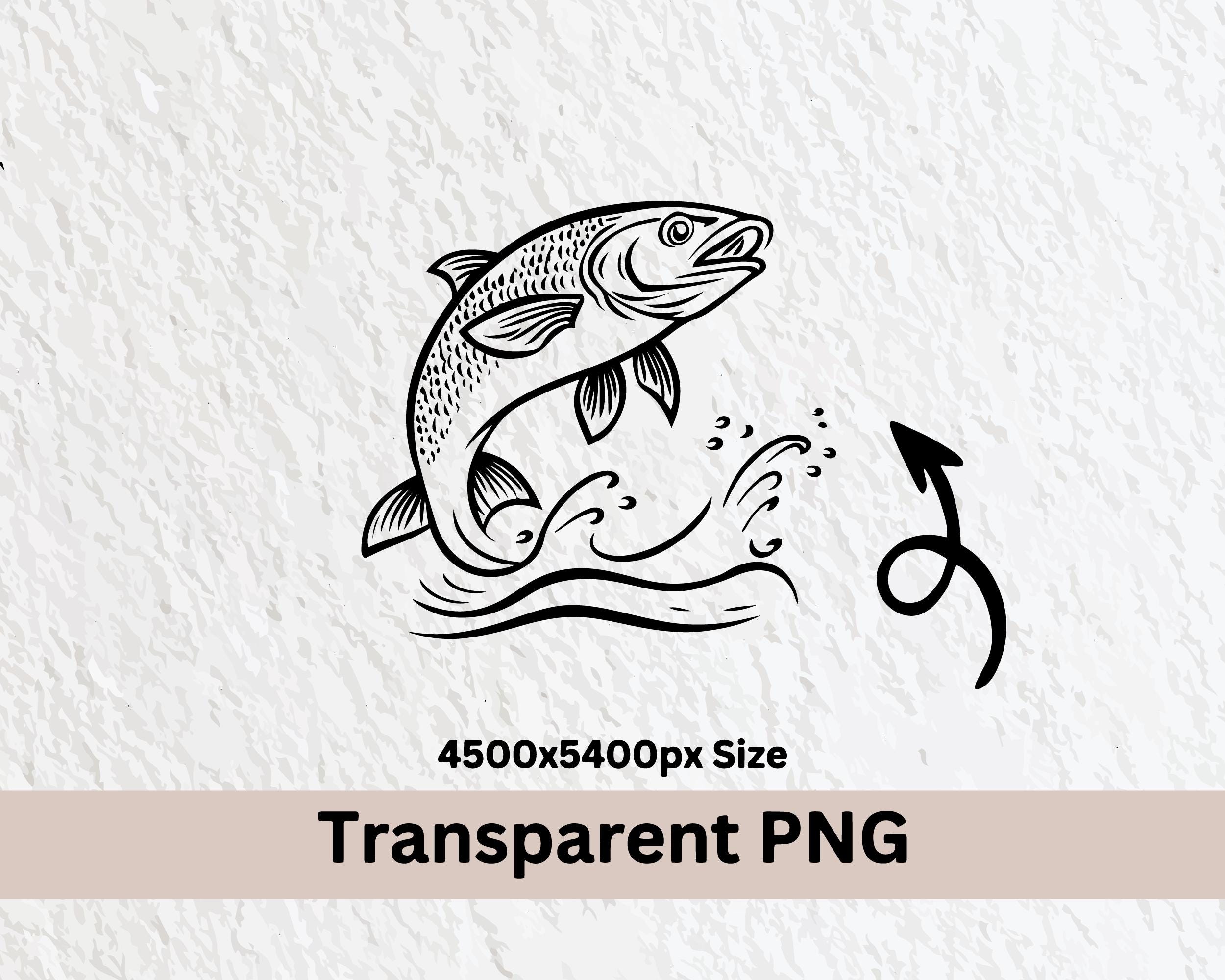 Musky Fish Svg Bundle, Musky Fish Silhouette, Musky Fish Clipart Png ...