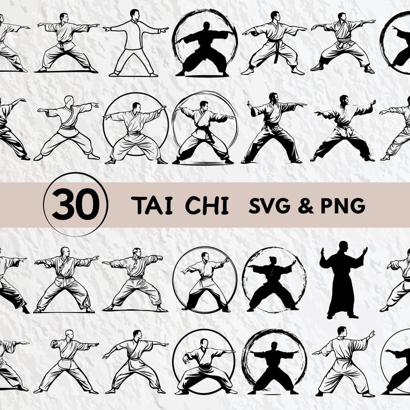 Tai Chi Png - Etsy