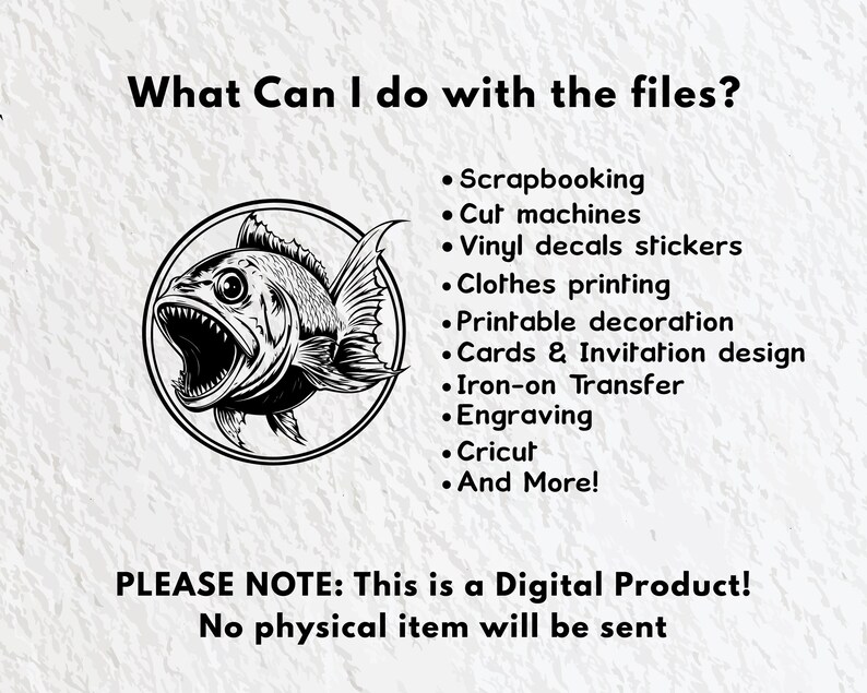 Piranha SVG Bundle: Silhouette, Clipart, Vector (PNG, Cricut Files) - Etsy