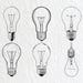 Light Bulb SVG Bundle: Logo Icon Decal Cut Files (PNG, Vector) - Etsy