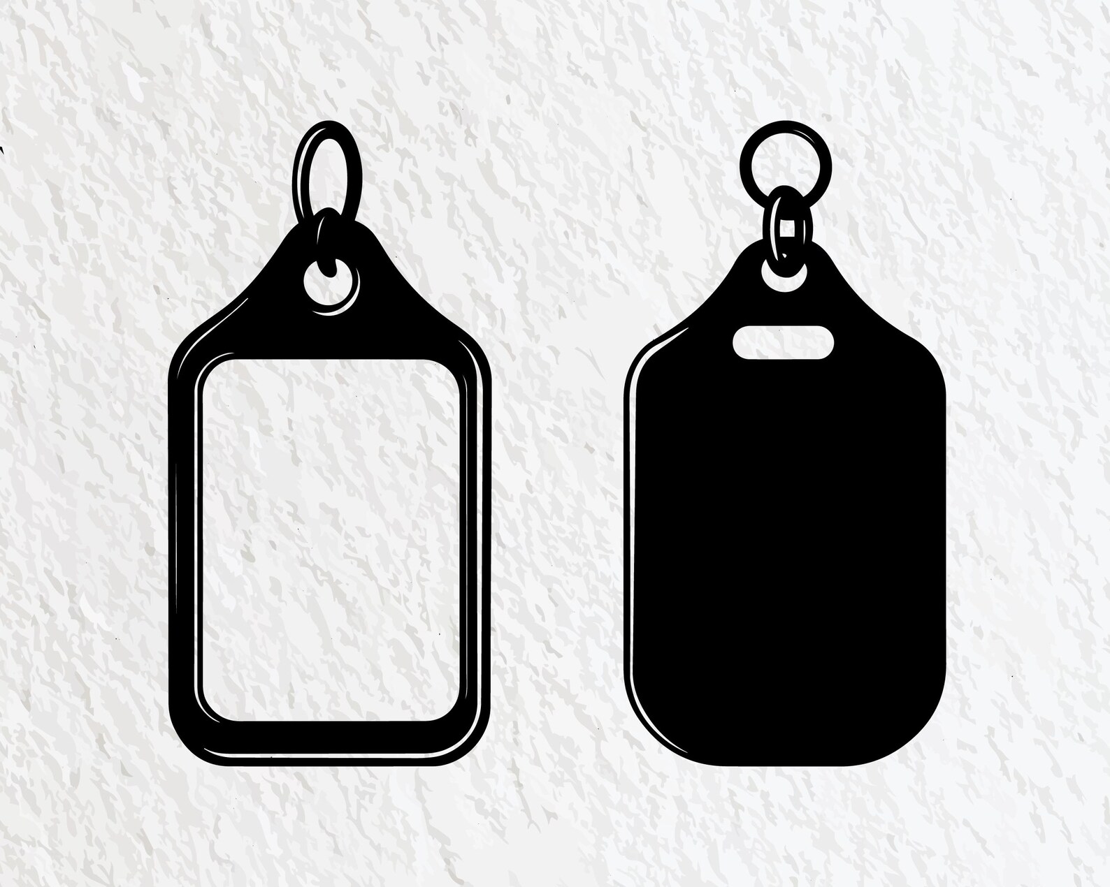 Dog Tag Svg Bundle, Dog Tag Silhouette, Dog Tag Clipart, Dog Tag ...