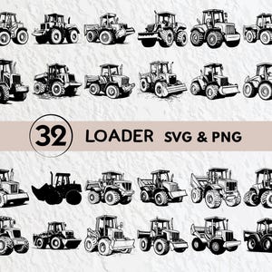 Loader Svg Bundle, Loader Png Outline, Loader Art Png, Loader Cricut ...