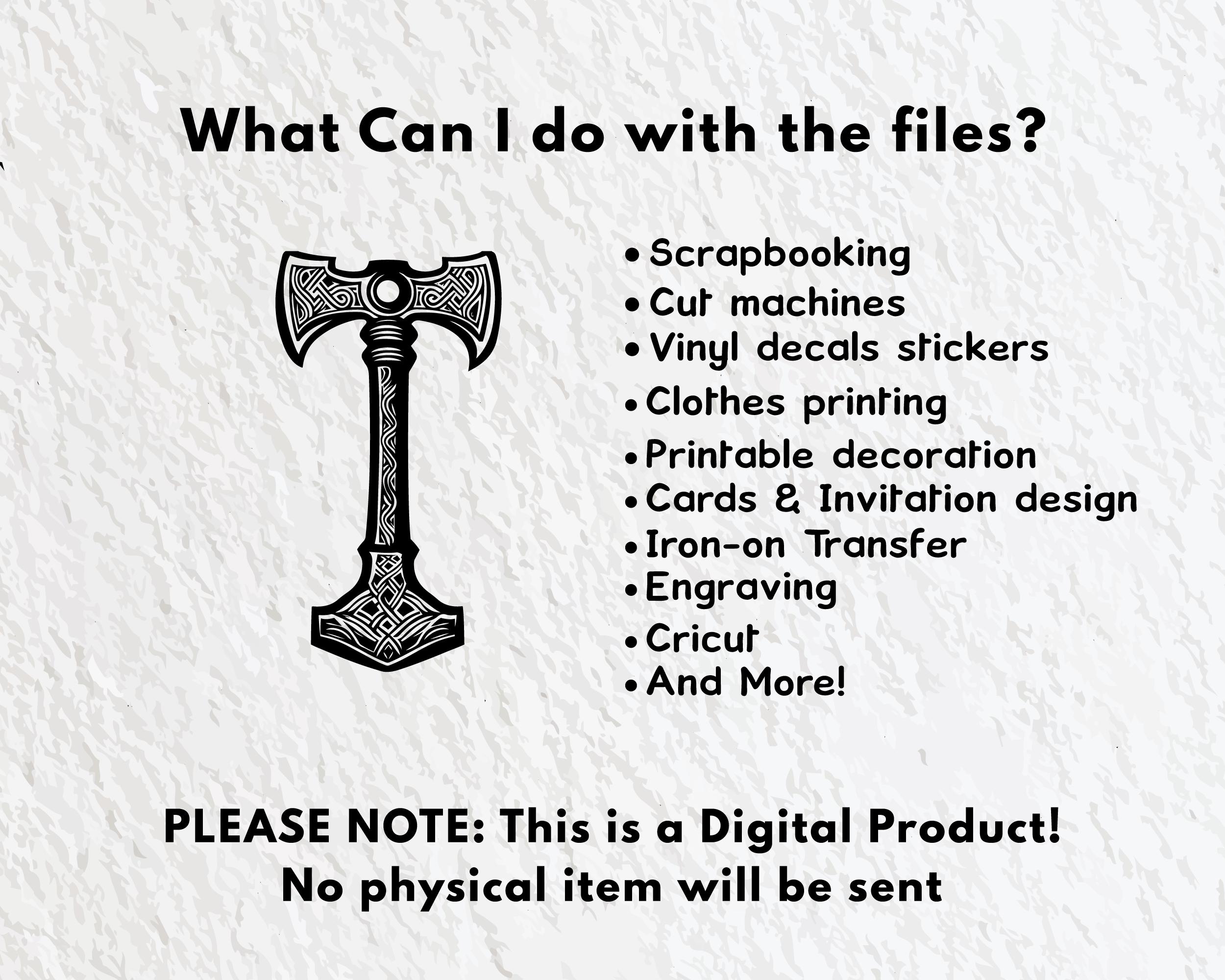 Mjolnir Svg Bundle, Mjolnir Silhouette, Mjolnir Clipart Png, Mjolnir ...