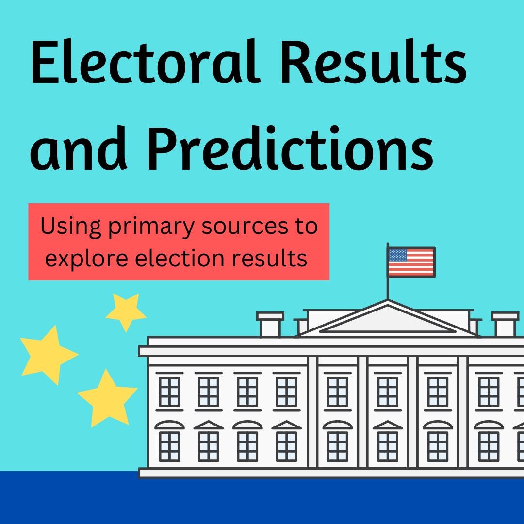 Electoral Results and Predictions: an Interactive Election Activity for ...