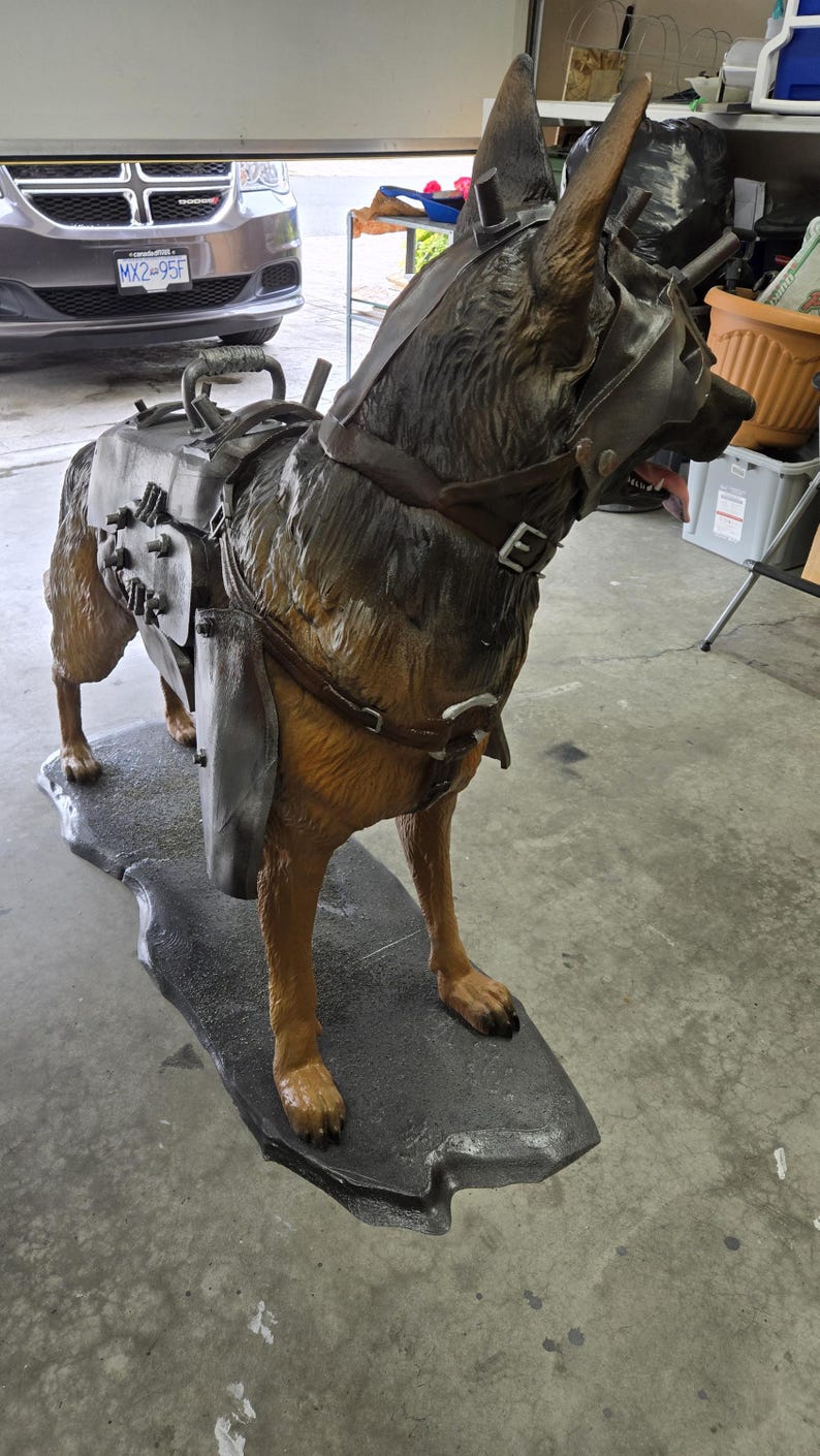 Fallout Dog Meat Life Size Fan Art Statue FREE SHIPPING - Etsy