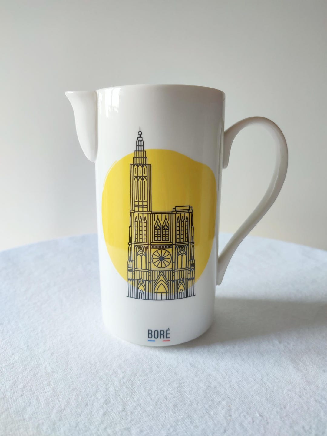 Porcelain Pitcher Strasbourg Cathedral - Etsy