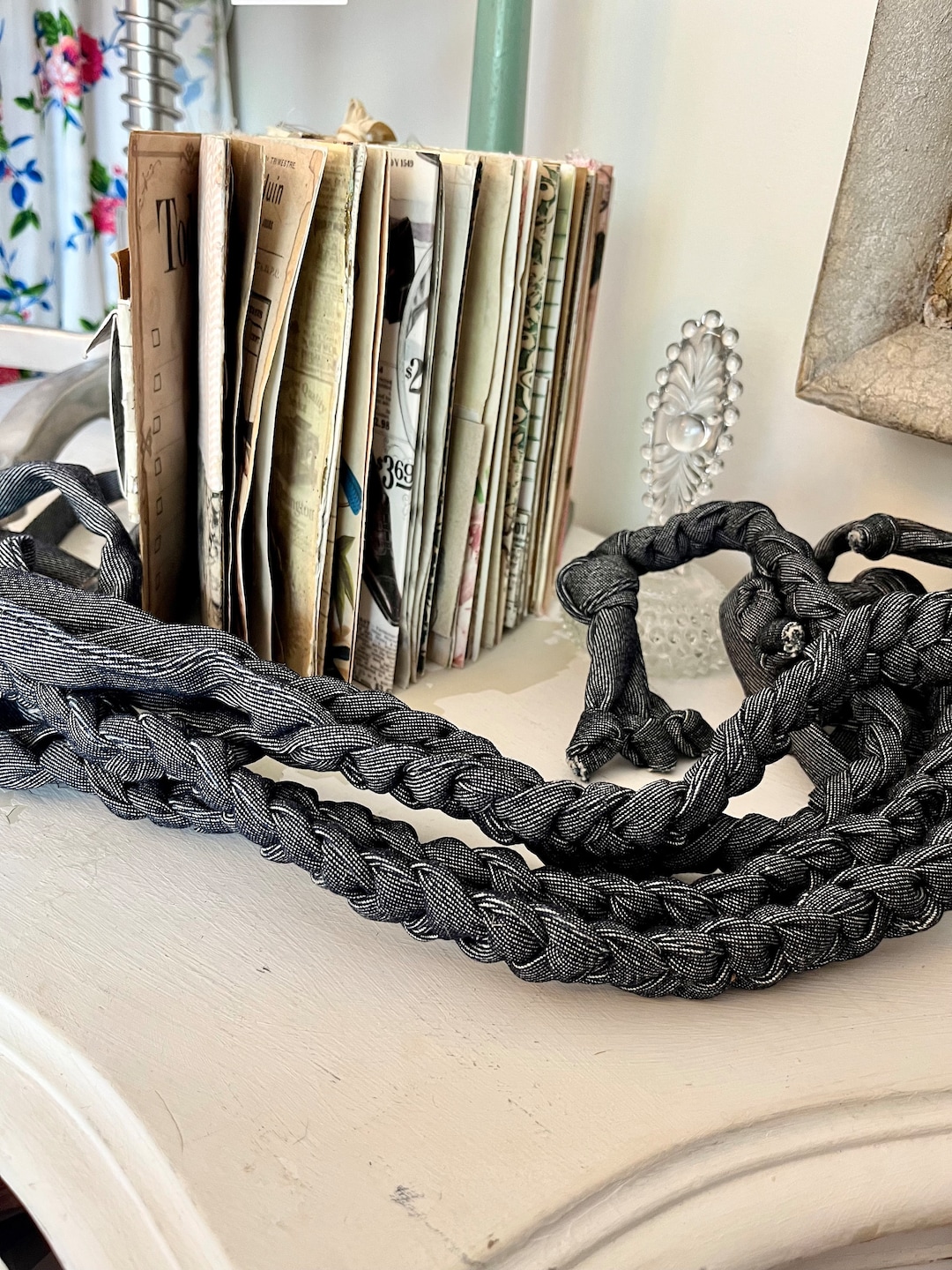Four Count Funky Denim Fabric Braids for Your New and Fun Creative ...