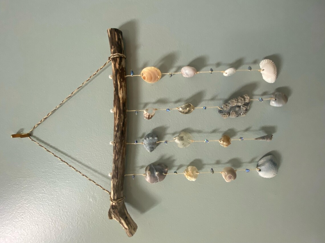 Coastal Decor: Seashell Wind Chimes - Etsy