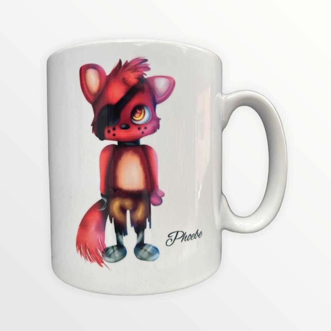 FNAF Five Nights at Freddy's FOXY Mug With Optional Personalisation - Etsy