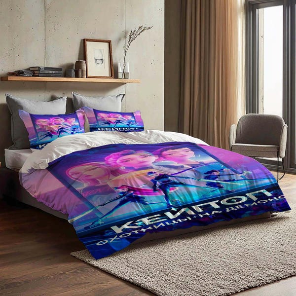 Kpop Demon Hunters Bed Set - Etsy