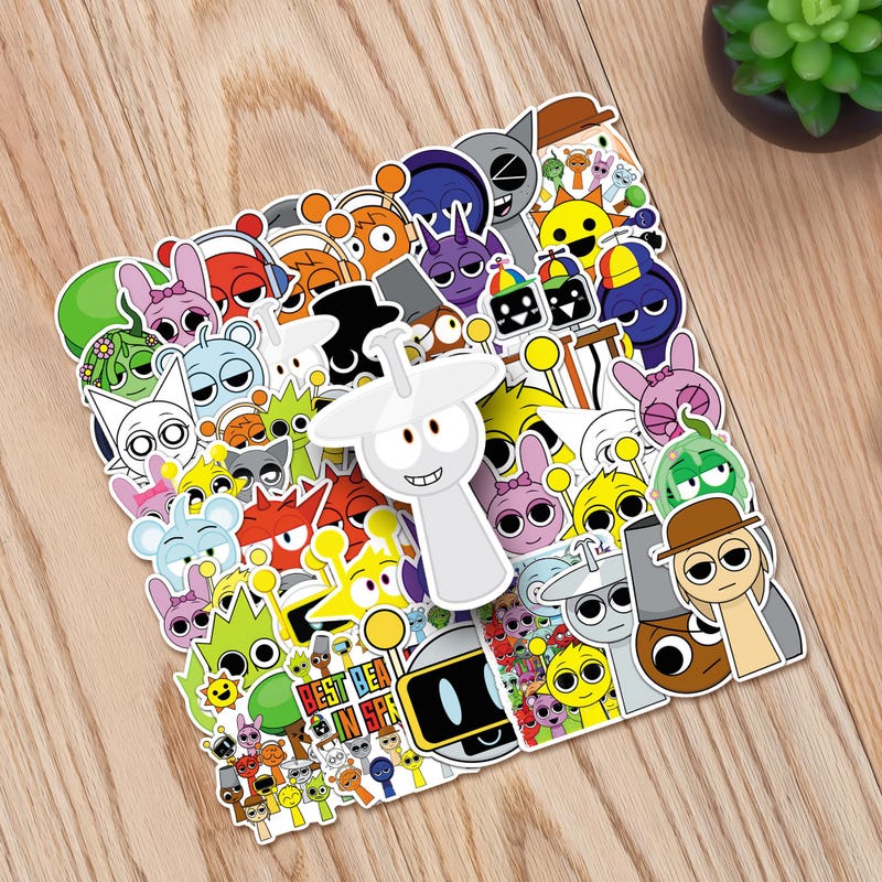 Sprunki Sticker - Etsy