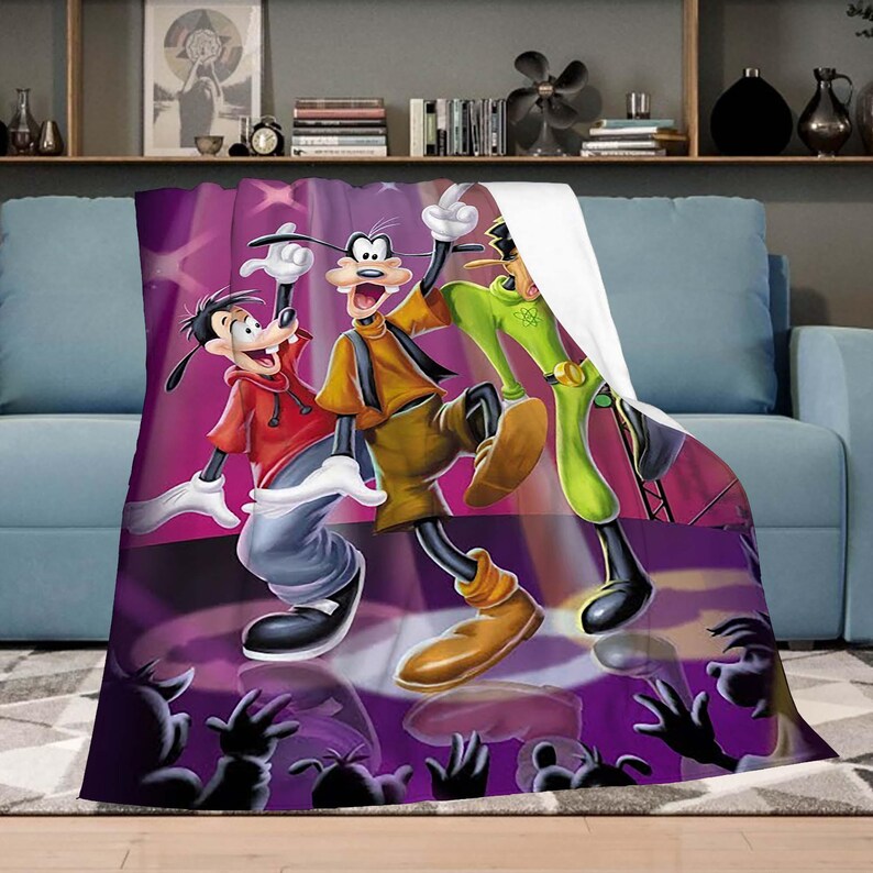 DIY Christmas Gift A Goofy Movie Custom Name Blanket, Customized ...