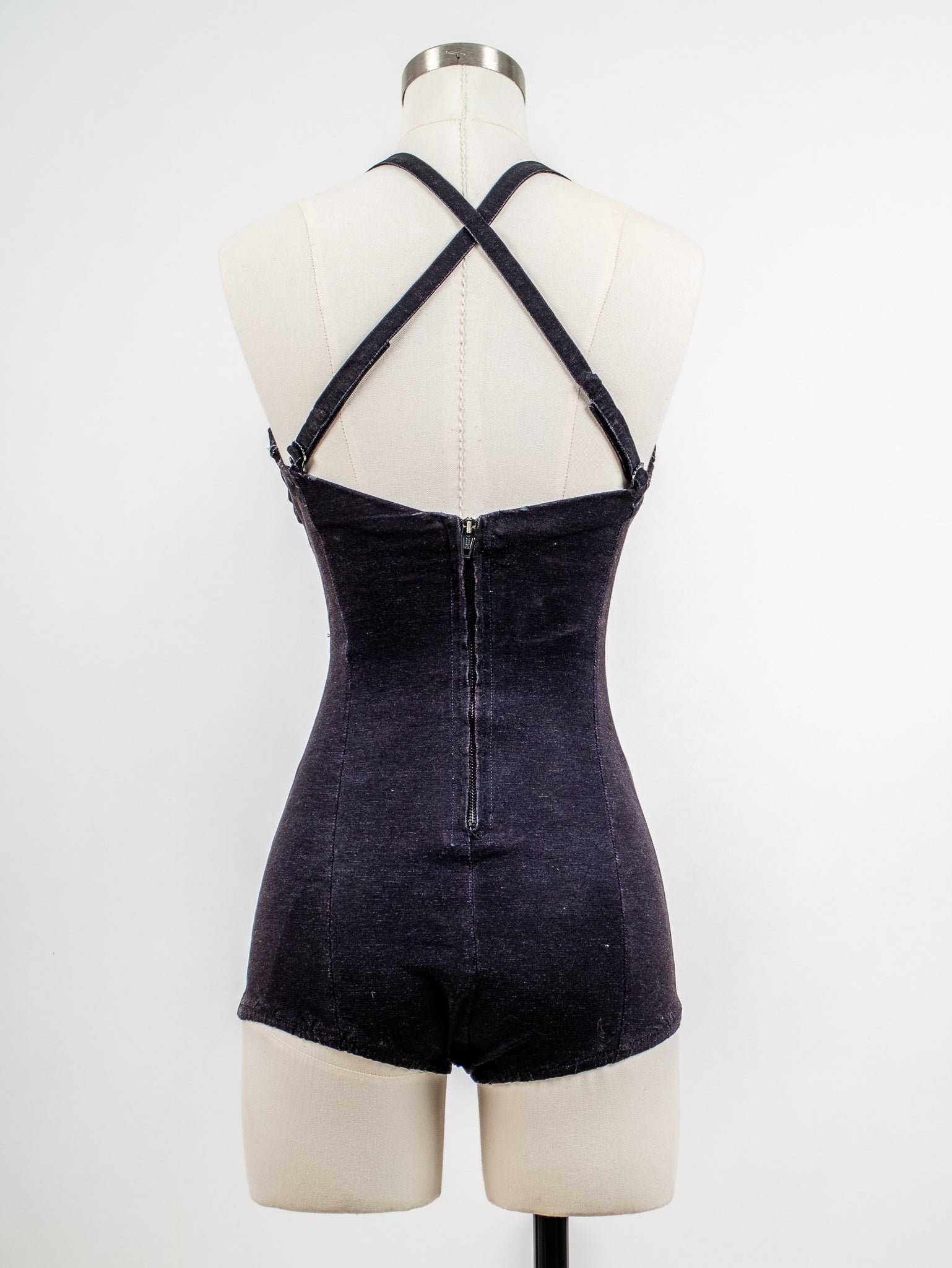 1950's Black Catalina One Piece Cross Back Bathing Suit Swim Suit - Etsy