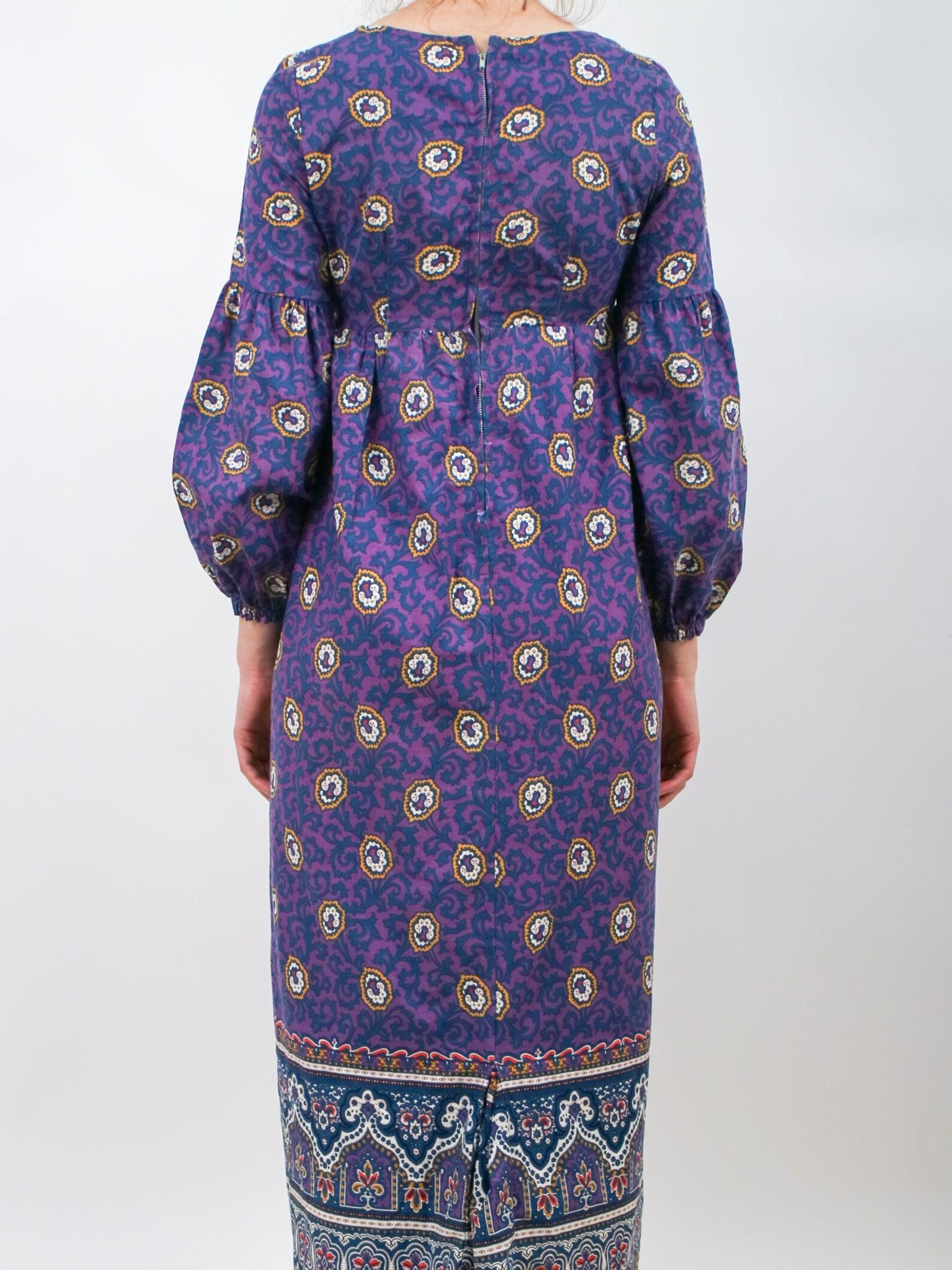 1970s Rhapsody in Robes Bohemian Maxi Dress - Etsy