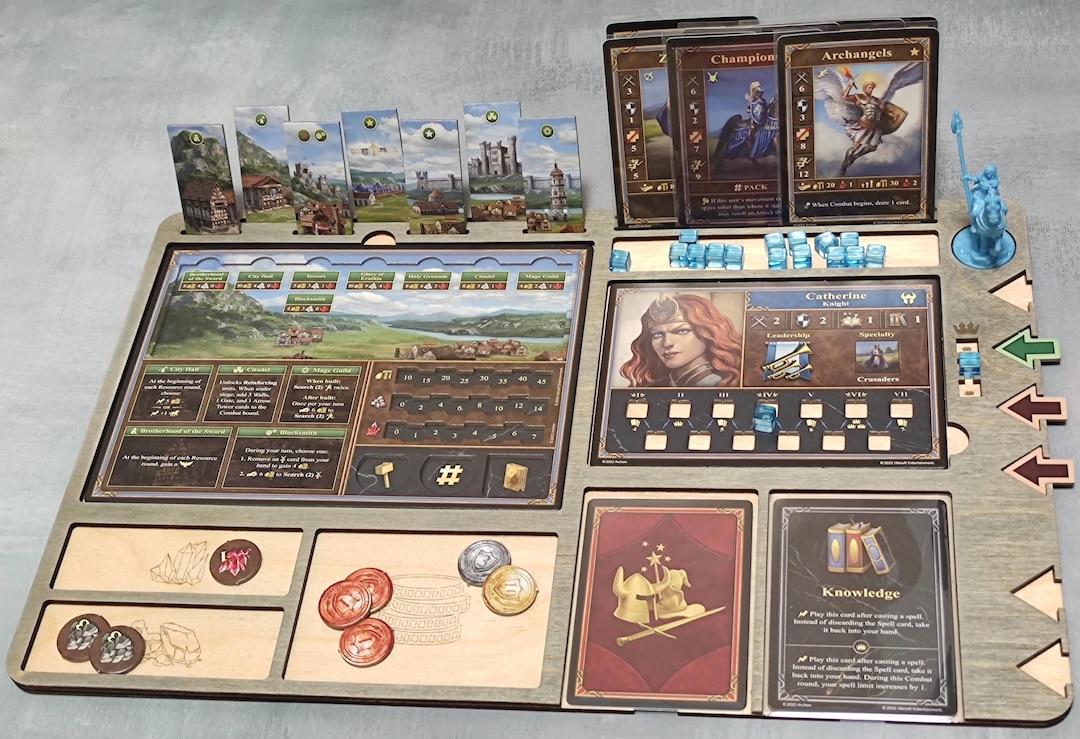 Heroes 3 Player Board - Fan Made - Etsy