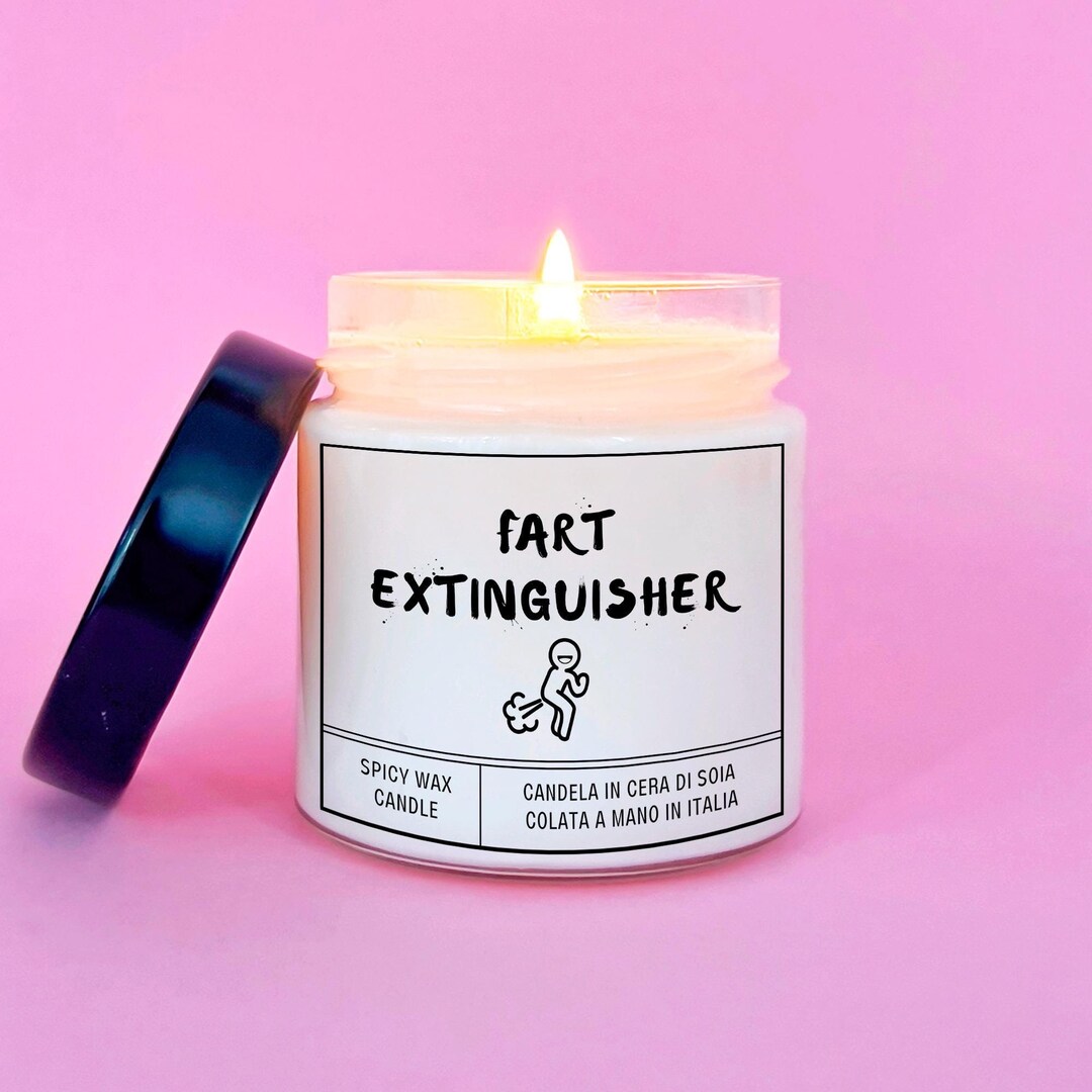 Fart Extinguisher: Playful Scented Soy Candle With Your Choice of ...
