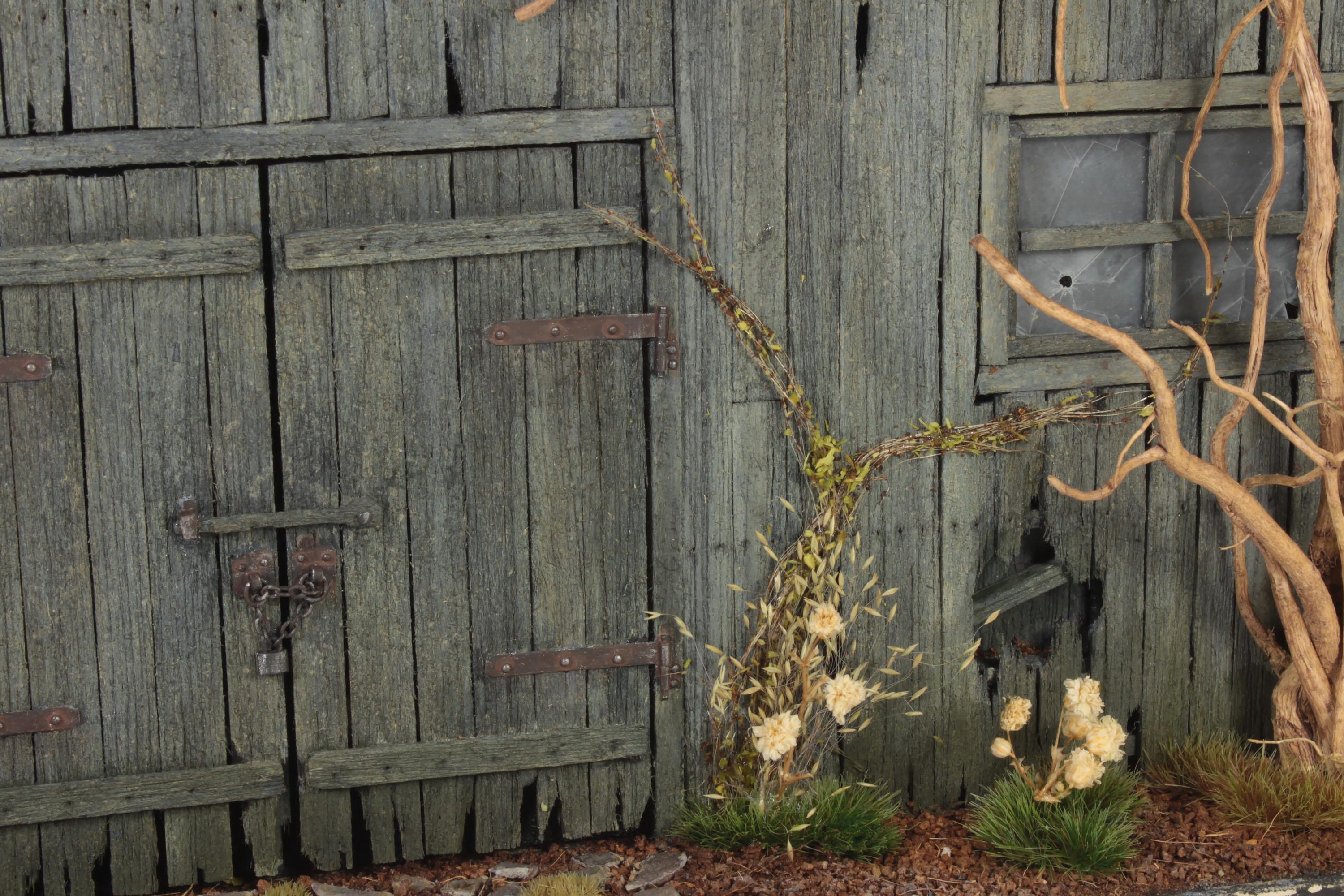 Hand Made Frame Diorama Old Barn Shadow Box Miniature - Etsy