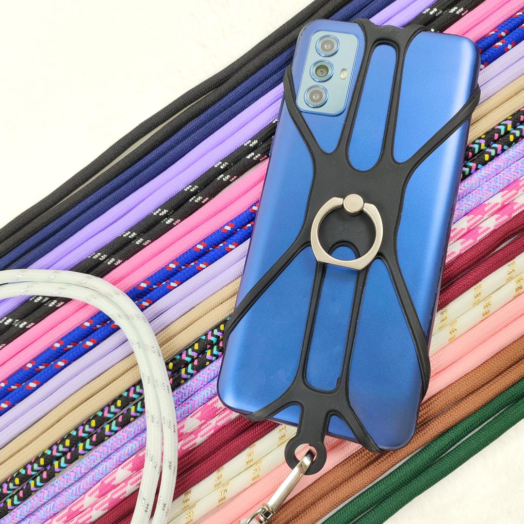 Universal Cell Phone Holder Silicon Common Phone Case With Finger Ring ...