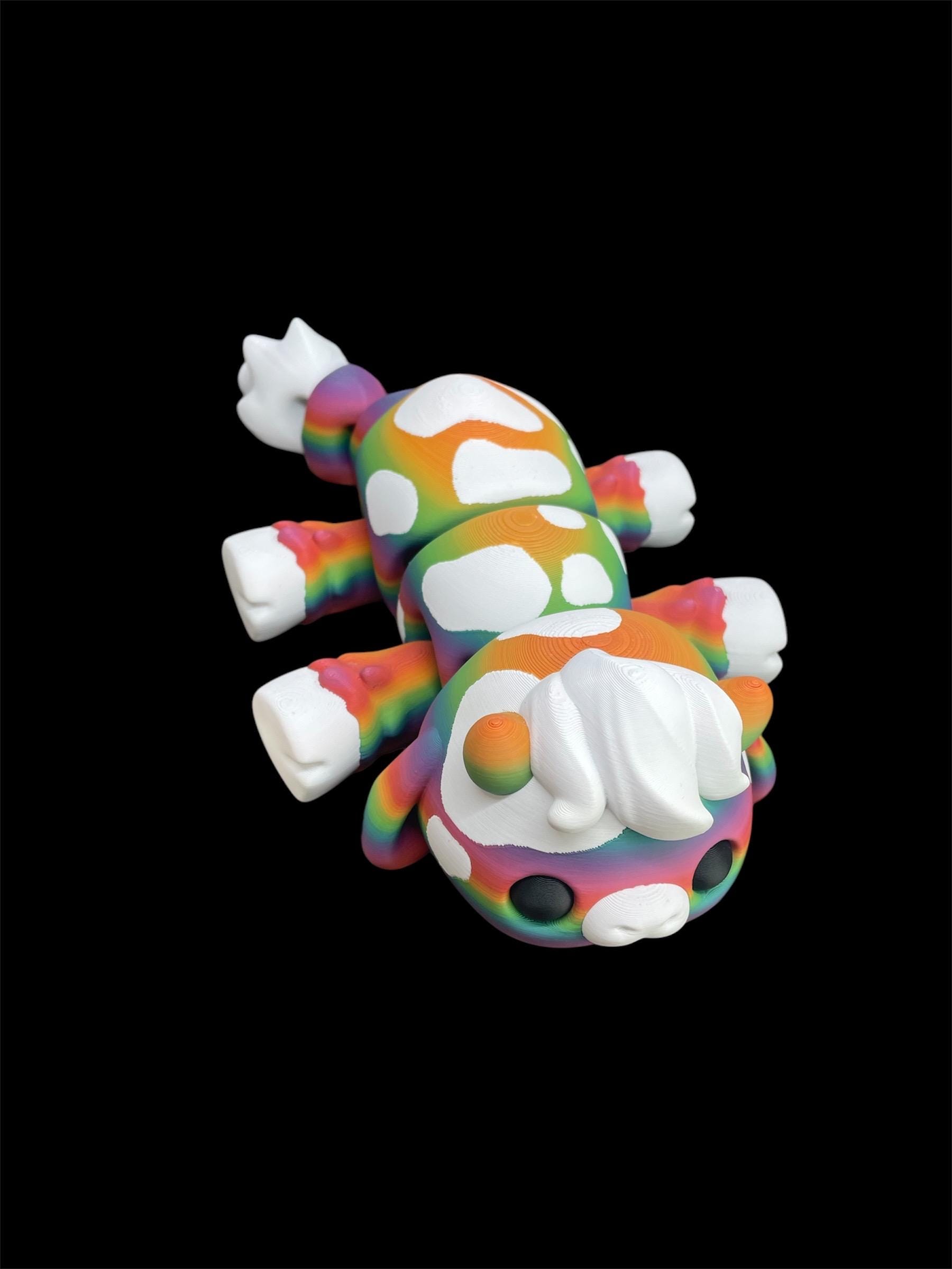 Jumbo Cow, Flexi Cow, 3d Print Cow, Fidget Toy - Etsy