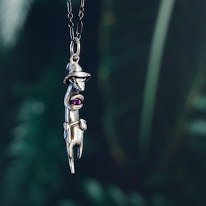Wizard Weasel Necklace!! Adopt a Ferret Pendant in Sterling Silver ...