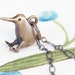 Kiwi Necklace!! Handmade Kiwi Charm in Silver, 14k Gold, or Bronze ...