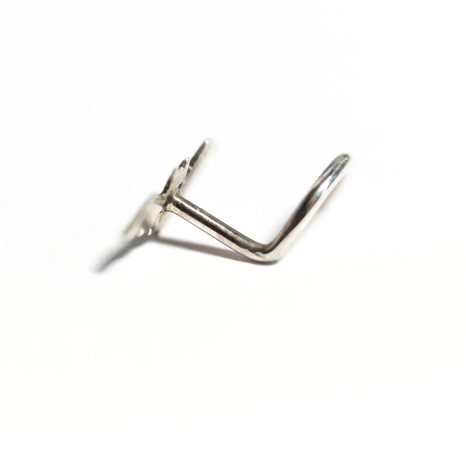 Twinkle Twinkle Little Bat Nose Stud in Sterling Silver / Individually ...