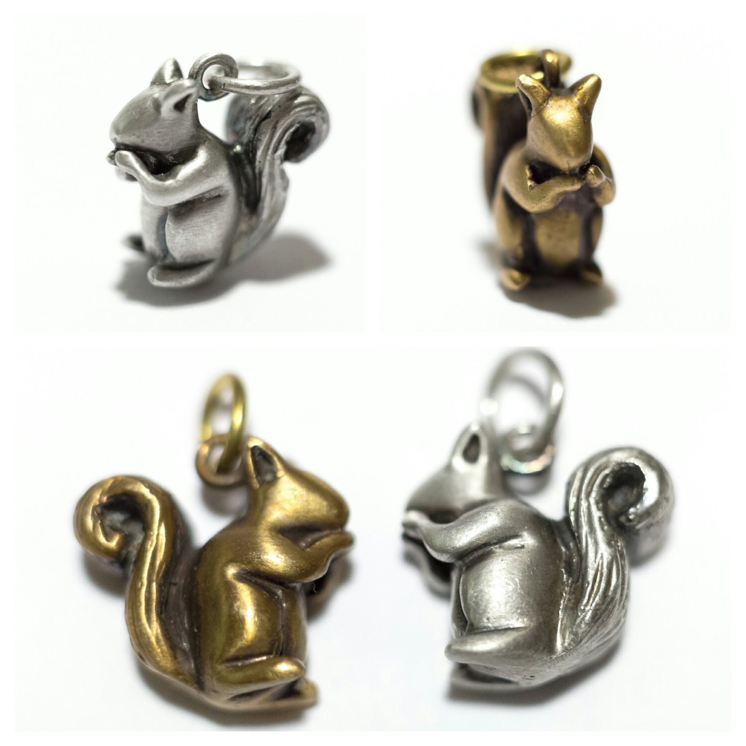 Squirrel Necklace Get Your Handmade Squirrel Pendant in | Etsy