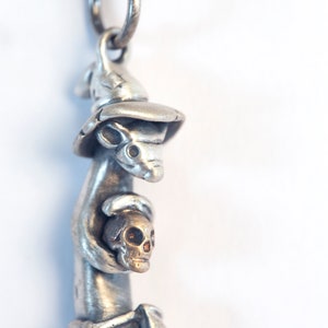 Wizard Weasel Necklace!! Adopt a Ferret Pendant in Sterling Silver ...