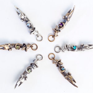 Wizard Weasel Necklace!! Adopt a Ferret Pendant in Sterling Silver ...