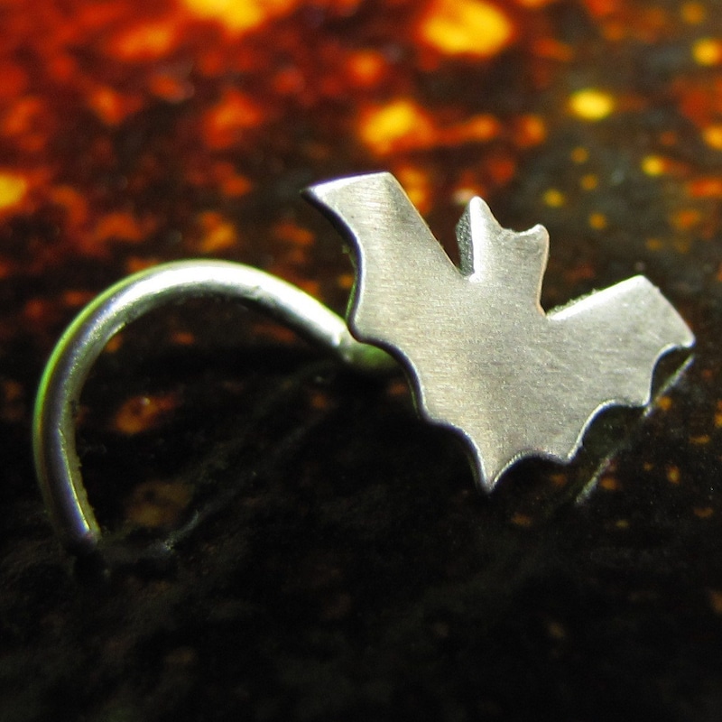 Bat Septum Ring - Etsy