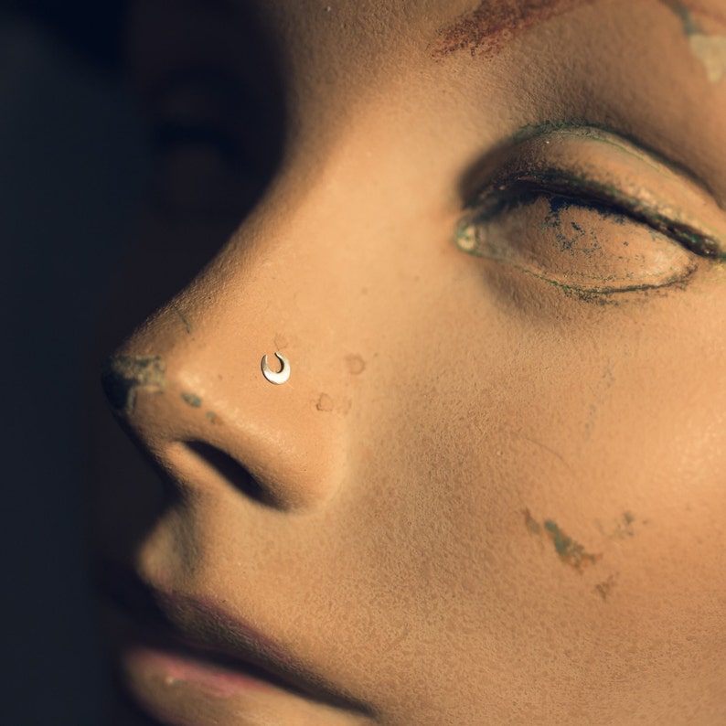 Ivy / Maple Leaf Stud, Great for Your Nose, Tragus, Cartilage, or ...