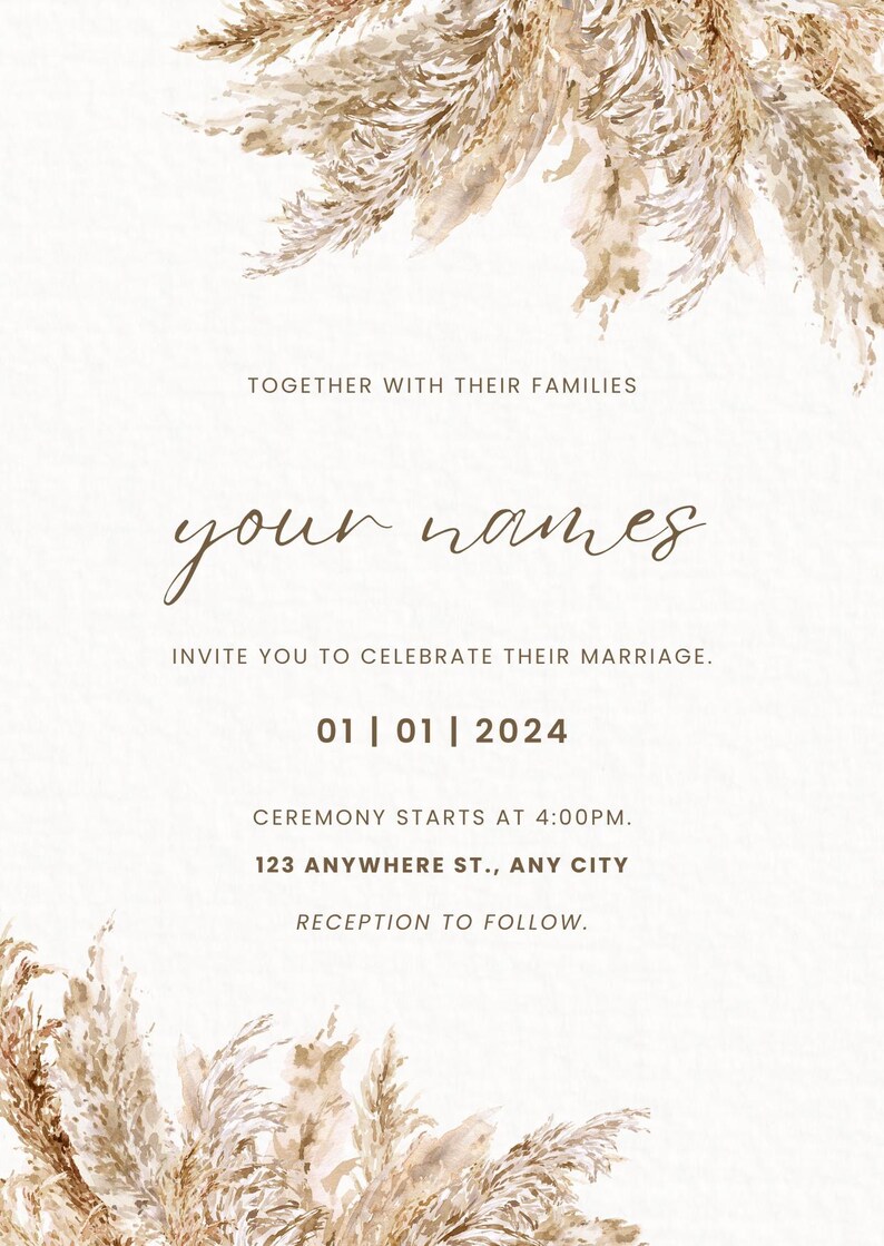 Personalised Wedding Invitation - Etsy