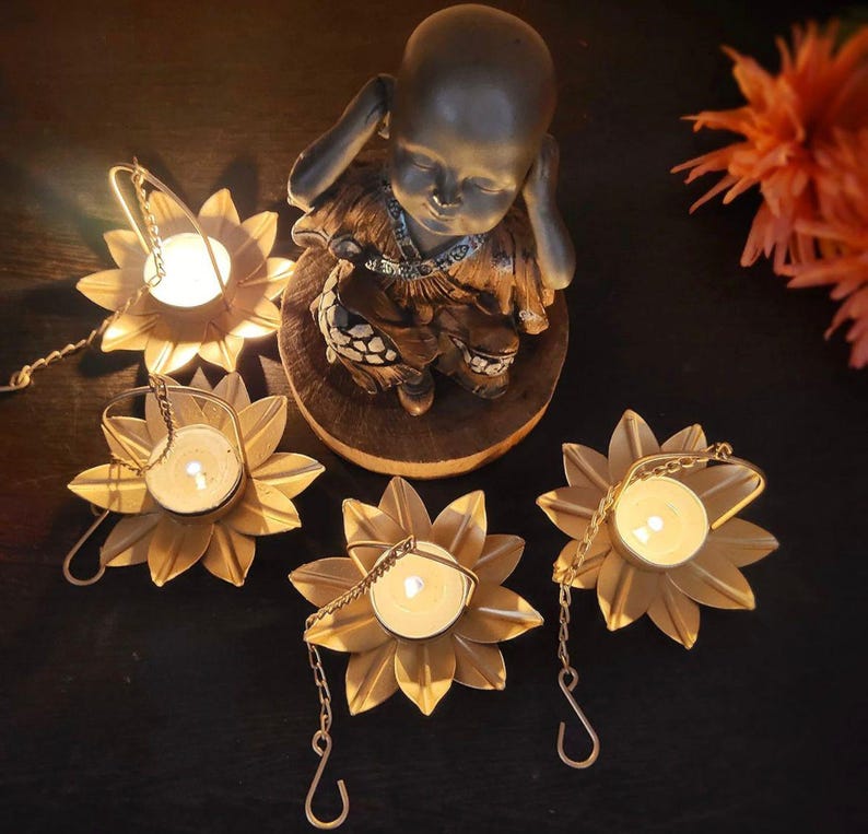 Decorative Diyas and Candle Holders - Etsy