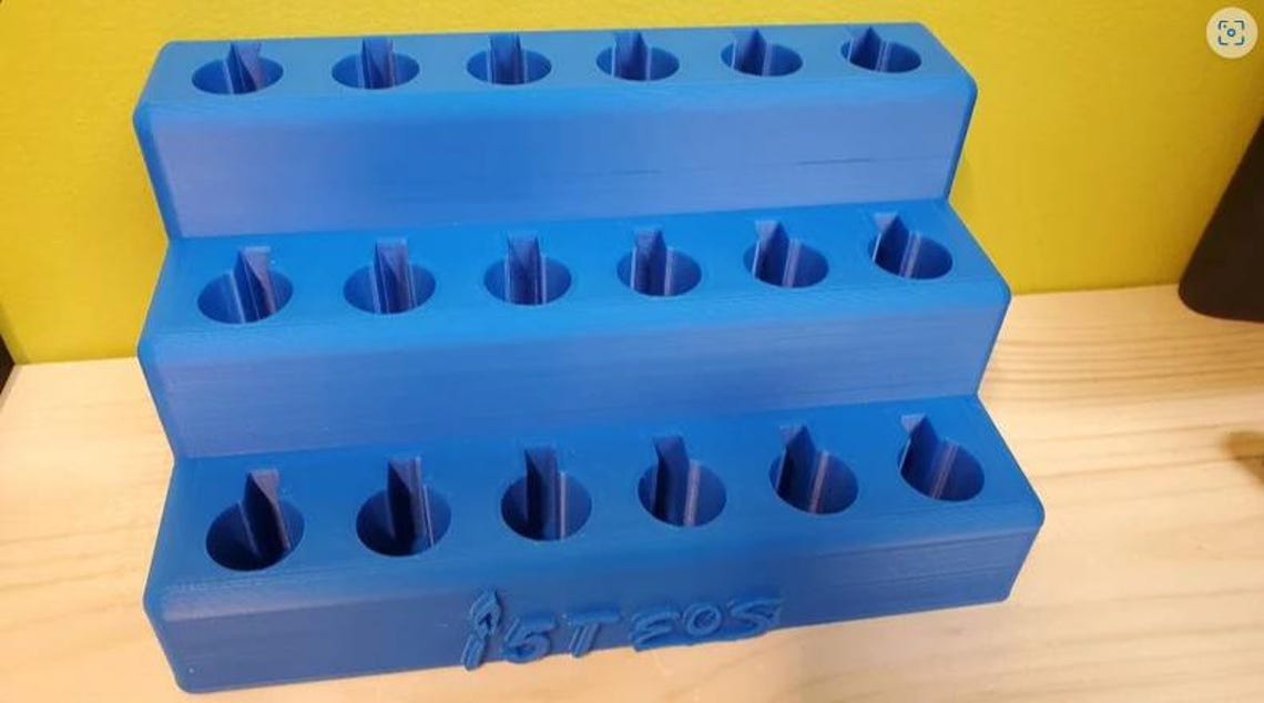 O-light 18 POSITION Triple Deck Stand Fits I5t and Most AA Battery ...