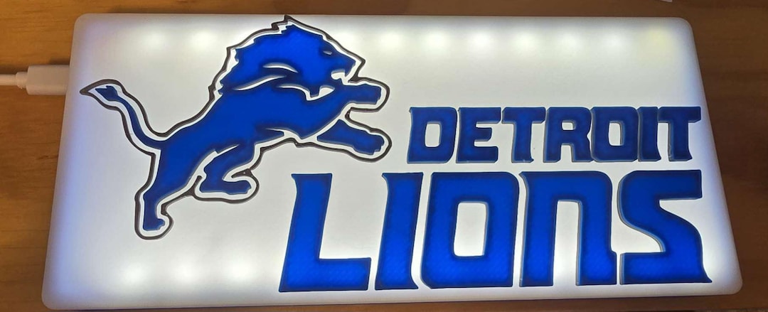 Lions LED Sign - Etsy
