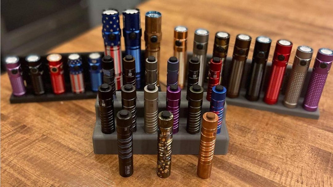 O-light 12 POSITION Double Deck Stand Fits I5t and I3t and Most AA ...