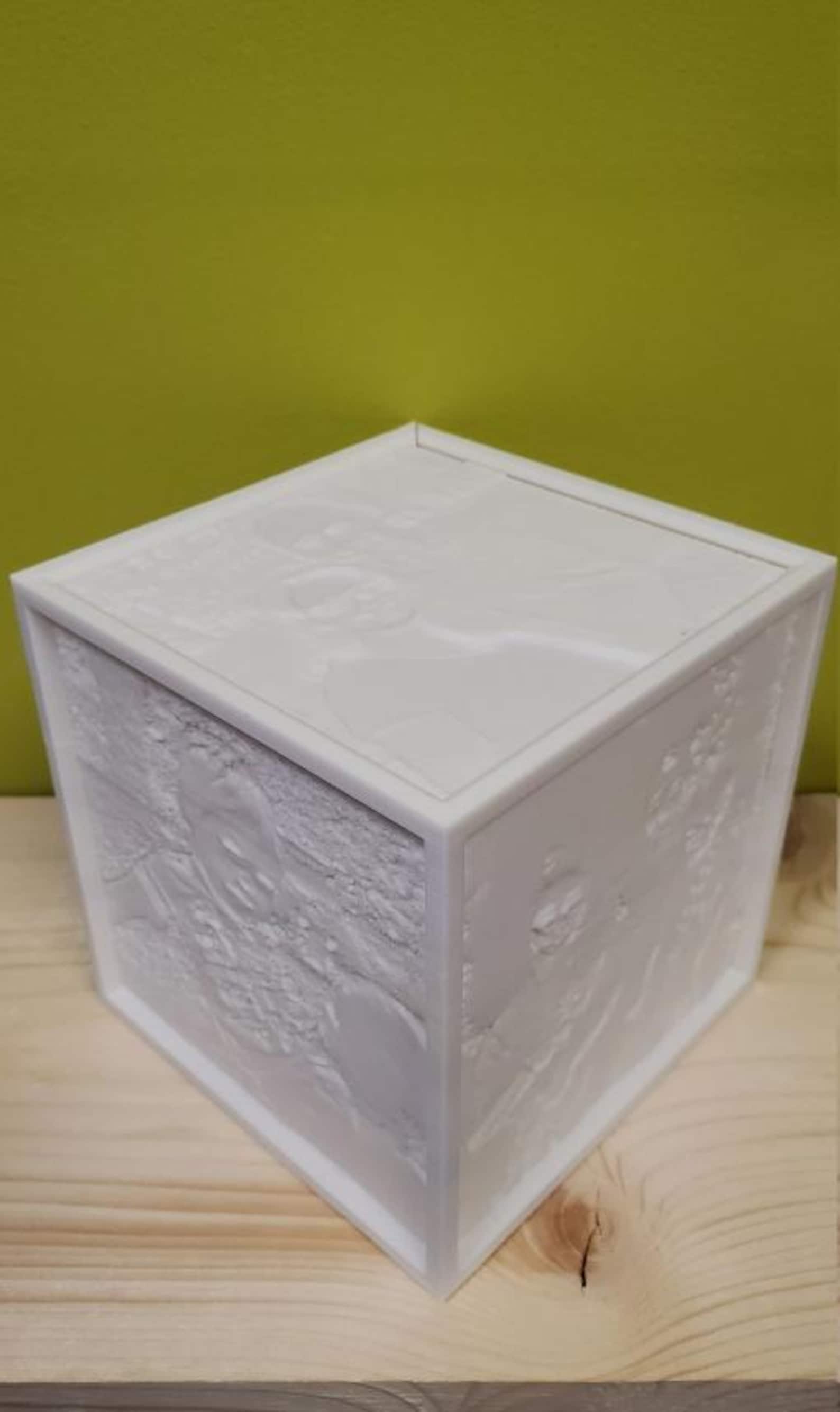 Custom 4 Photo Light Box Lithophane Lamp Personalized LED 4x4 - Etsy