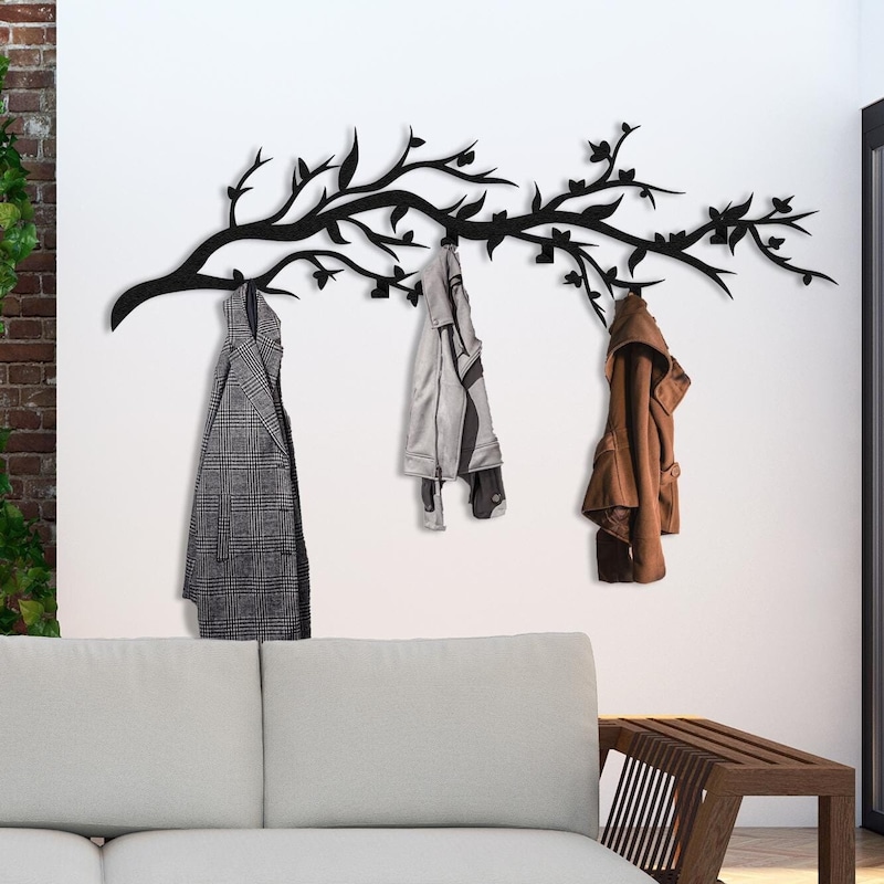 Tree Branch Coat Rack - Etsy
