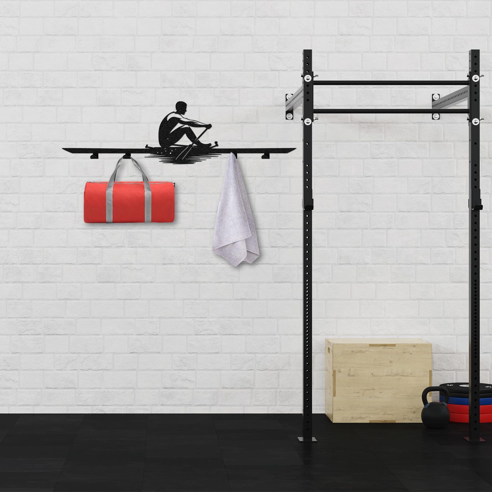 Metal Rowing Wall Hook: Sport Themed Coat Rack - Etsy