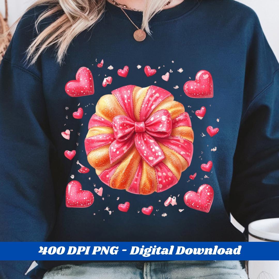 Valentine Concha Pan Dulce PNG - Funny Mexican Bread Lover PNG, Heart ...