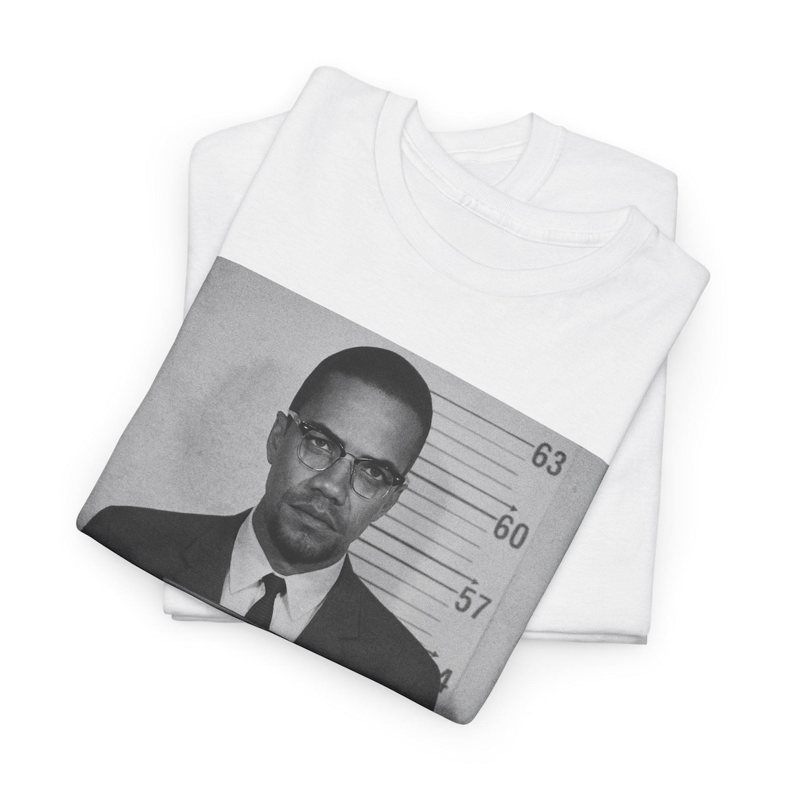 Malcolm X Mugshot T-shirt: Retro Civil Rights Meme Tee - Etsy