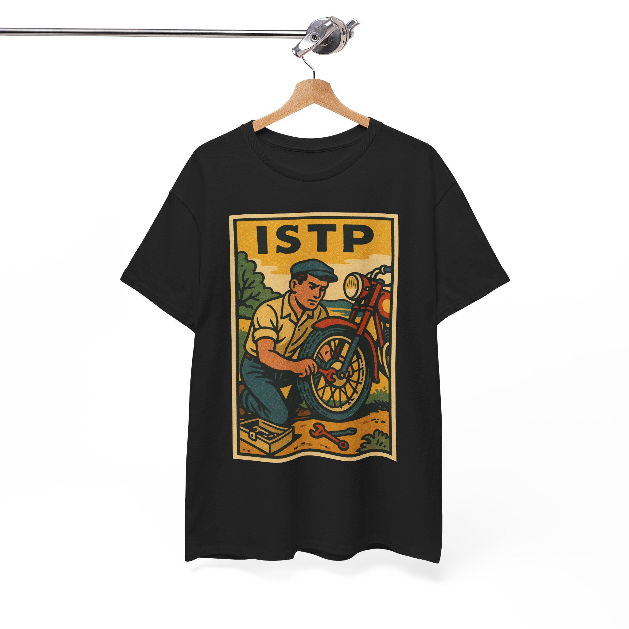 ISTP Retro Comic T-shirt: Logical Mechanic Introvert Gift - Etsy